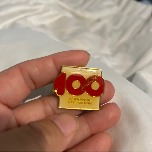 Jewelry | Coca Cola 10th Anniversary Brooch Pins 1986 | Poshmark